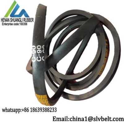 China Triangle Trapezoid C V Belt Wrapped Length 580''-590'' for Mechanical Transmission for sale