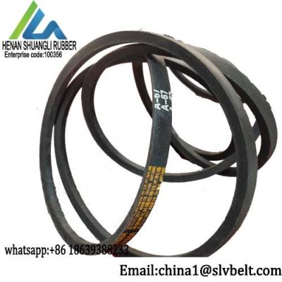 China Mechanical Transmission Classical  Wrapped V-belt for general  drive Wear Resistance Trapezoid Type A Length 52''-62'' for sale