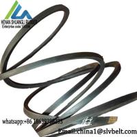 China Rubber NB SBR Wrapped V Belt Wear Resistant Trapezoid Type A Length 142''-152'' for sale