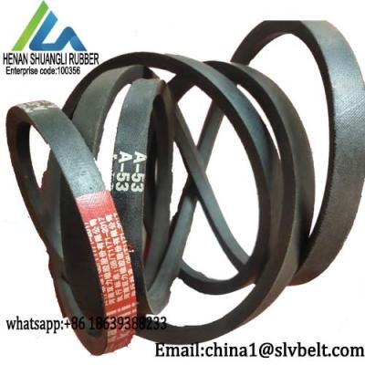 China Wrapped A Type V Belt Oil Resistant Trapezoid Length 152''-162'' for sale