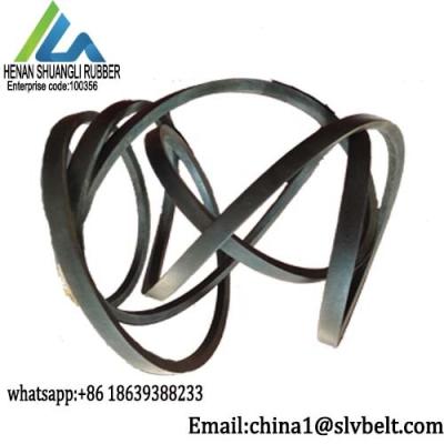 China Rubber NB SBR A Section V Belt Wrapped Trapezoid Length 82''-100'' for sale