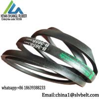 China Drive Transmission Machine Rubber V Belts Type B Wrapped Length 286'' 296'' for sale