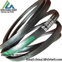 China Type B Wrapped Rubber V Belts Length 306''-316'' For Drive Transmission Machine for sale
