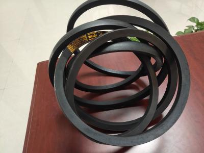 China Black Trapezoidal Power Drive Belts For Industrial Systems for sale