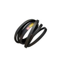China Black Rubber Belt Transmission Abrasion Resistance for sale
