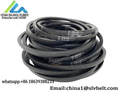 China Power Transmission Vulcanized V Belt Special Narrow Black Color for sale