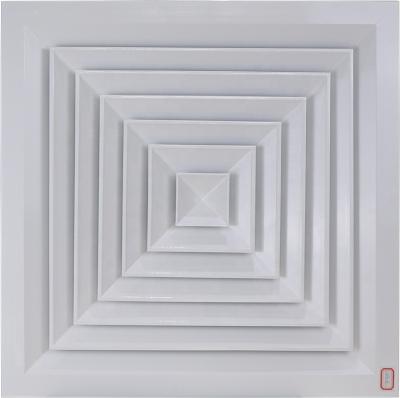 China customized Air Conditioner Accessories Square Aluminium Louvre Vents And Grilles for sale