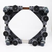 China Adjustable Air Conditioner Accessories pP steel removable washing machine bracket for sale