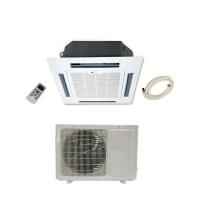 China Low Noise ABS Panel Commercial Cool Ac Cassette Light Commercial Air Conditioner for sale