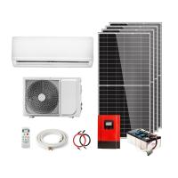 China Household 48v AC DC Solar Split Air Conditioner 1.5HP Hybrid Electric for sale