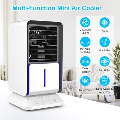 China Intelligence Mini AC Portable Air Conditioner 3 Grade 18 W Room for sale