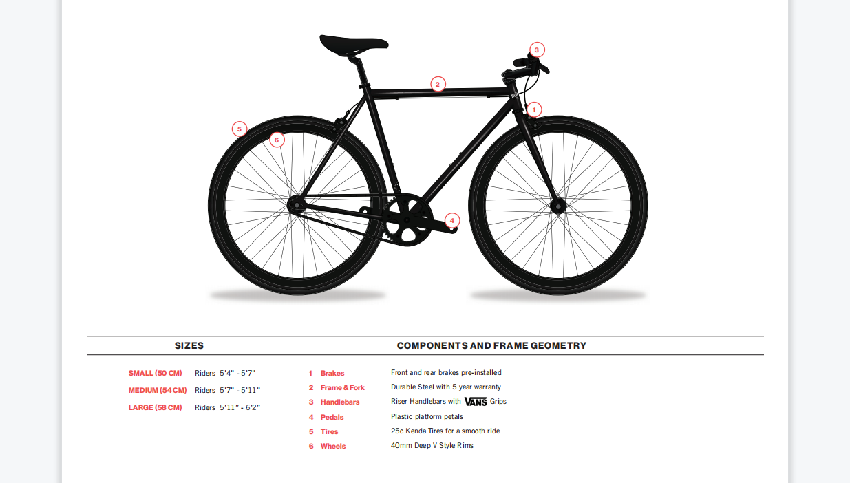 Mini 700C Fixed Gear Bicycle , Single Speed Steel Fixie Racing Bike 0