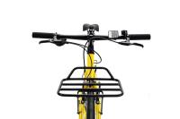 China 38Cx700C 21 Speed Womens Hybrid Bike Yellow Crmoly for sale