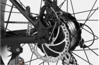 China 40-50km 700W Electric Bicycle Fat Bike 7 Speed Black for sale