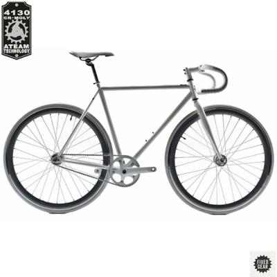 China 700C Fixed Gear Bike Single Speed Deep V With Caliper Hand Brakes for sale