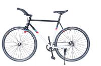 China 54cm 700C 21 Inch Fixed Gear Bicycle Steel Single Speed for sale