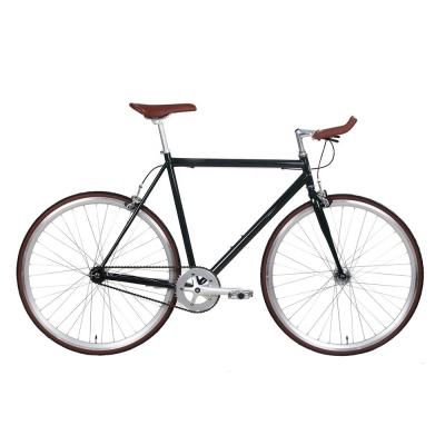 China 54cm 21'' 700C Fixed Gear Bicycle Classic Vintage Single Speed With Brakes for sale