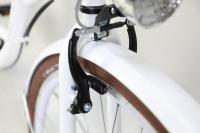 China OEM 28 Inch Urban Women Steel Frame City Bike 3 Speed for sale