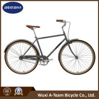 China Two Wheel Mens City Bike Coaster Brake 700C Steel 3 Speed for sale