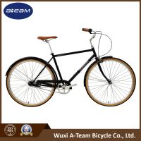 China Two Wheel Mens City Bike Coaster Brake 700C Steel 3 Speed for sale