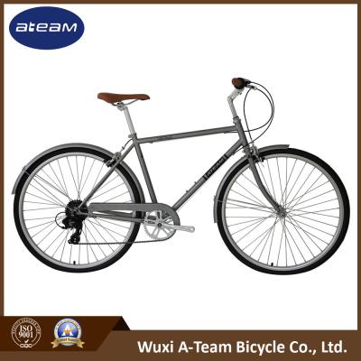 China Adults Men Vintage Steel City Bikes 3 Speed 700x35C for sale