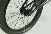 China Steel Frame BMX Bikes 20 Inch Freestyle Black Chromoly for sale