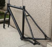 China 700Cx38C Gravel 4130 Chromoly Bike Frame 2.0 Tire for sale