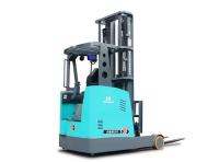 China Adjustability All Around Stand Up Reach Truck GOODSENSE Warehouse Handling for sale