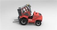 China Rough Terrain Four Wheel Forklift 3.5 Ton Goodsense Lifts 3, 500 Kilos for sale