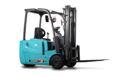 China High Lifting And Driving Performance 3 Wheel Electric Forklift 2ton For Intermediary-Duty Applications for sale