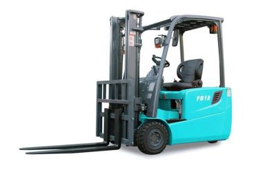 China High Safety 3 Wheel Electric Forklift Lithium Battery 1.8ton For Intensive Indoor And Outdoor Use for sale