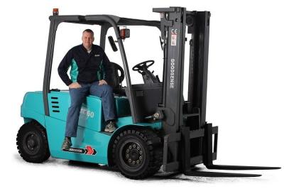 China Goodsense Strong Lift Performance 6 Ton 4 Wheel Electric Forklift  For Heavy-Duty Work for sale
