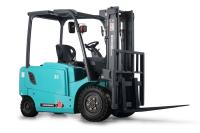 China 4 Wheel 3.5 Ton Electric Rough Terrain Forklift Truck With Ergonomic Design Of Control Elements for sale