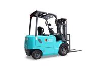 China Goodsense 3 Ton Four Wheel Forklift With Lifepo4 Lithium Battery Counterbalanced Truck for sale