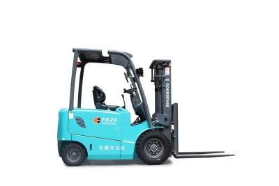 China Goodsense 2.5 Ton 4 Wheel Electric Forklift With Accurate Tilt And Side Shift for sale