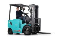 China Goodsense 2.5 Ton 4 Wheel Electric Forklift With Accurate Tilt And Side Shift for sale