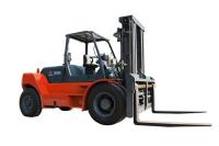 China 16 Ton Heavy Duty 4 Wheel Counterbalance Forklift For The Tough Compact All Terrain Forklift for sale