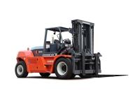 China 16 Ton Heavy Duty 4 Wheel Counterbalance Forklift For The Tough Compact All Terrain Forklift for sale
