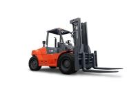 China Goodsense Highly Rigid Mast Construction 10 Ton Forklift With 8 Meters Mast Used For Heavy Object Handling for sale