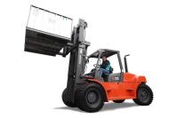 China Goodsense Highly Rigid Mast Construction 10 Ton Forklift With 8 Meters Mast Used For Heavy Object Handling for sale