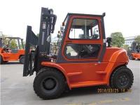 China Outdoor Use Diesel 5 Ton Forklift With Excellent Operating Time On Sale for sale