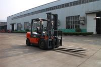 China Reliable Durability Diesel 4 Ton Forklift Goodsense With Heavy Duty Steering Axle for sale