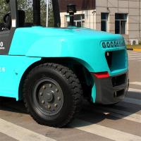 China Chinese Brand Compact Montacarga Forklift 10 Ton Diesel Forklift Truck With Japanese Engine for sale