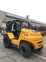 China Four Wheel Drive Forklift 3.5 Ton For Industrial Use Goodsense All Wheel Drive Forklift for sale