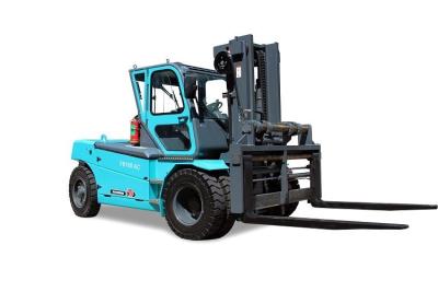 China 8 Ton 4 Wheel Counterbalance Forklift With Variety Of Mast Types Available for sale
