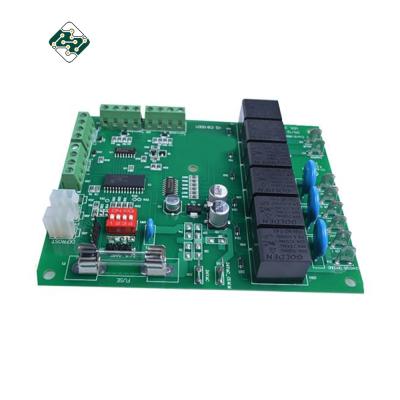 China 0.5mm Pitch 4 Layer Rigid Flex PCB One Stop Blue Solder HASL Surface for sale