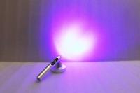China 365nm High Power LED UV Flashlight With Rechargeable Battery And 5W Output for sale