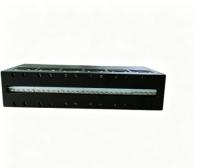 China 300x10mm Emitting Area UV LED Line Light 2400mW/cm² High Power Ultraviolet Curing Lamp for sale