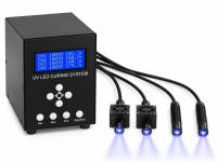China Multi-Channel UV LED Spot Curing System with High Irradiance Output and Low Heat Generation for Precision Assembly for sale