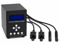 China Four Head UV LED Spot Curing System Delivering High Irradiance Low Heat Output for Camera Module Assembly for sale